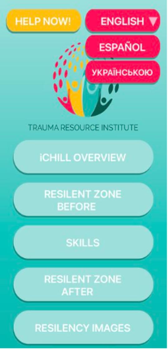 Resource: iChill – A FREE App from the Trauma Resource Institute - NCESD